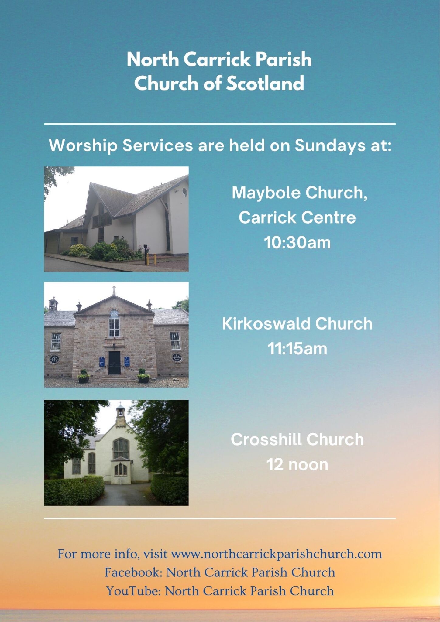 Worship Centres | North Carrick Parish Church